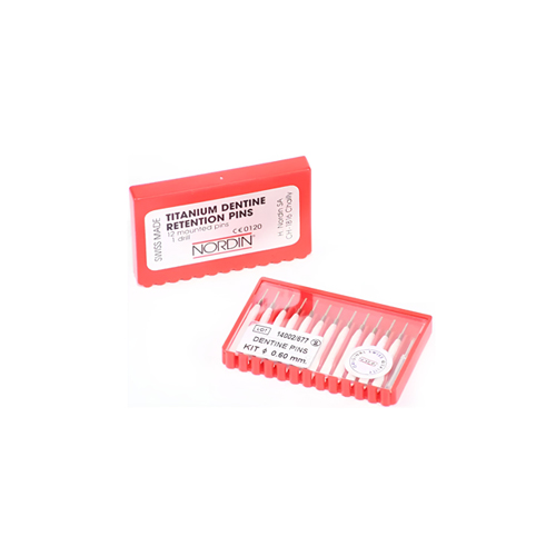 Titanium dentine retention pins – Parapulpar ştift – Caspident.az